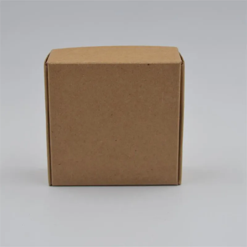 100 шт 3,7/4/5x5x2/8x6x2/5x5x3~ 12 см Подарочная бумажная коробка мыло ...