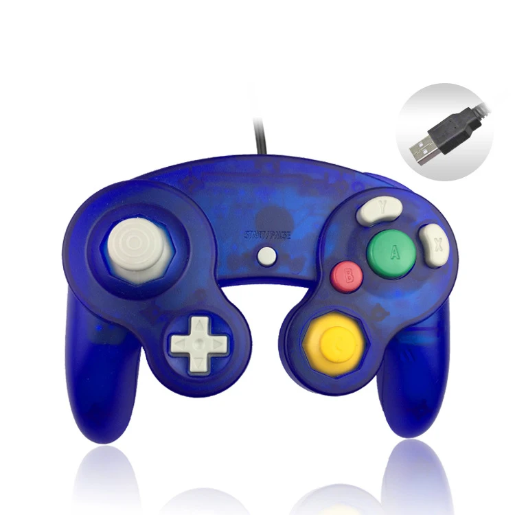 wired controller for Gamecube USB Controller for Gamecube PC Wired ...