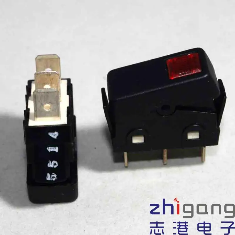 Original new 100% DRX 1112 12A 250VAC rocker switch power switch with ...