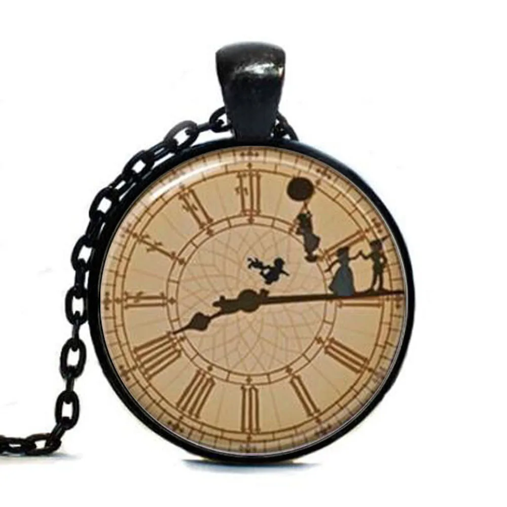 New Glass Cabochon Dome Jewelry Peter Pan Tag Peter Pan Tag Glass Art ...