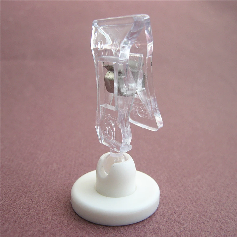 5cm-clear-POP-clips-with-magnetic-base-price-tag-display-metal-racks ...