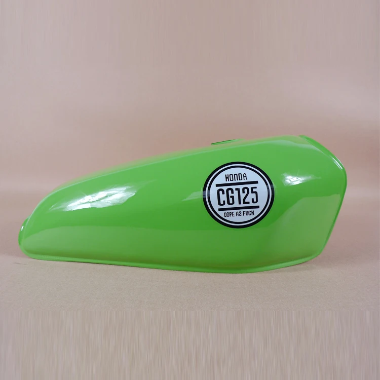 Cg Cg125 Cg150 Cafe Retro Modified Motorcycle Fuel Tank 9l Green