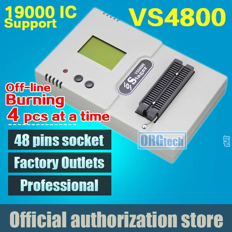 Stager-VSD8000-Universal-Programmer-48pins-IC-socket-support-MCU-Memory ...