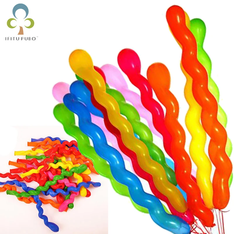 Giant Latex Rubber Helium Spiral Balloons Wedding Birthday Party Baloon ...