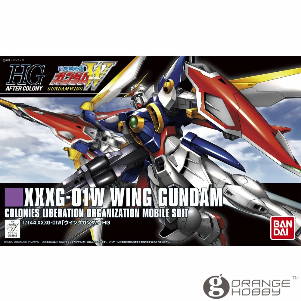 OHS Bandai HGUC 162 1/144 XXXG 01W Wing Gundam Mobile Suit Assembly ...