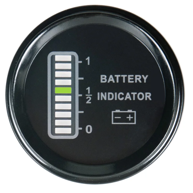 LCD Battery Indicator 12v/24v/36v/48v For ATV UTV Tractor Golf Carts ...