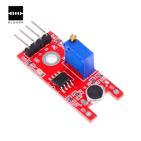 High Quality 1Pc LM393 Microphone Voice Sound Sensor Module For Arduino ...