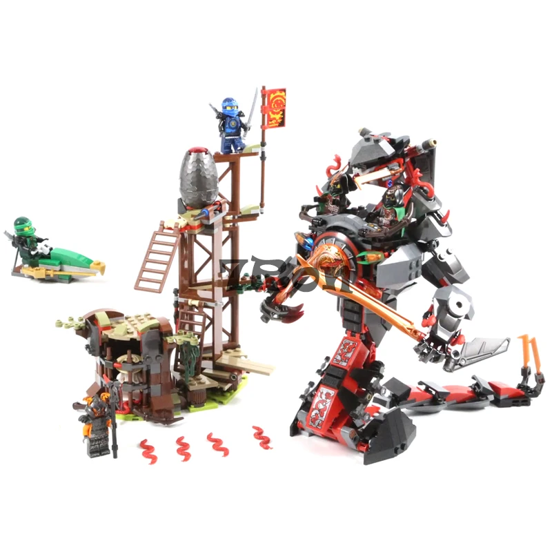 Compatible With Lego 70626 Models Building Toy 06042 734pcs Ninja ...