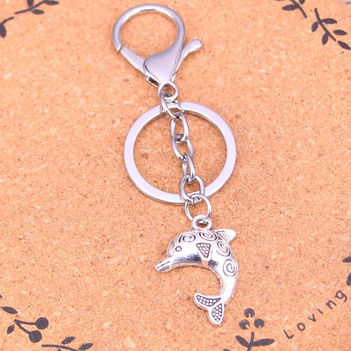 New-Creative-Chrome-plated-Metal-Key-Ring-Best-Gift-dolphin-Keychain ...