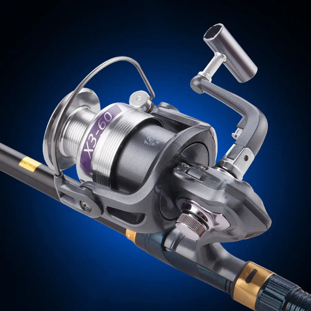 12-axis Full Fishing Reel Fishing Line Spinning Fish Wheel Sea Bre ...