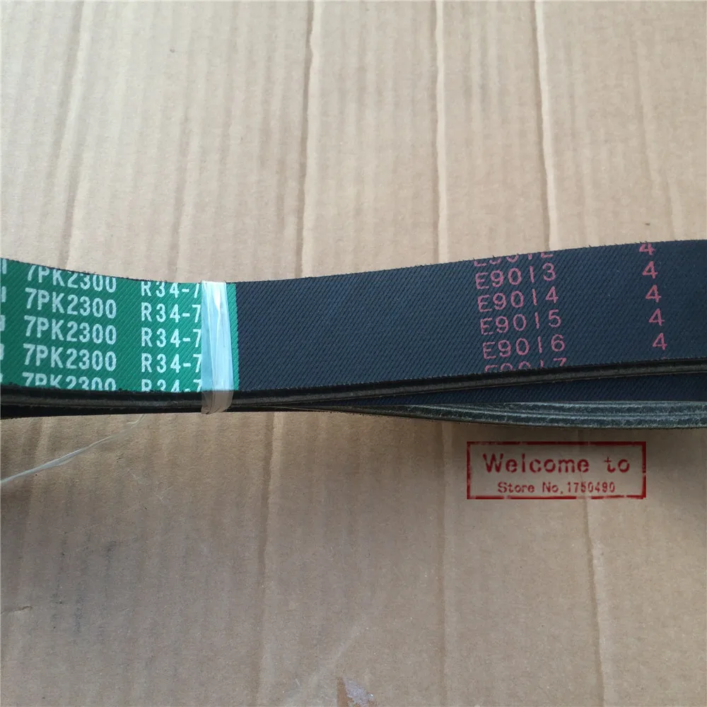 Original Belt, V Belt 90916-02636 Standard 7pk2300 Replacement Belt For ...