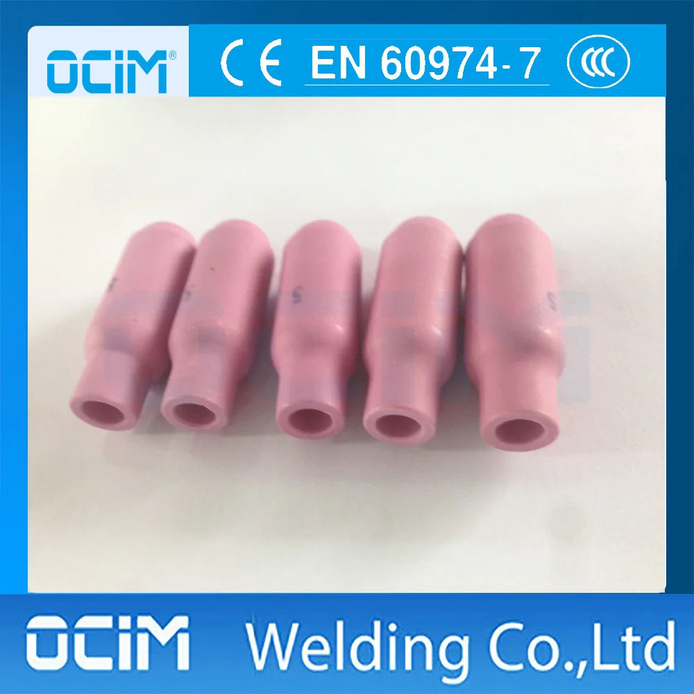 10n49 Gas Lens Tig Alumina Nozzles Ceramic Gas Nozzle #5 For Sr Pta Db ...