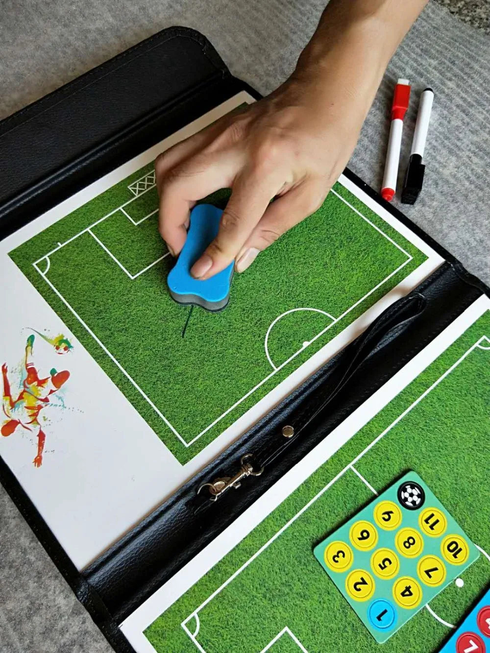 Soccer Coaching Tactical Board with Magnetic Profession Referee ...