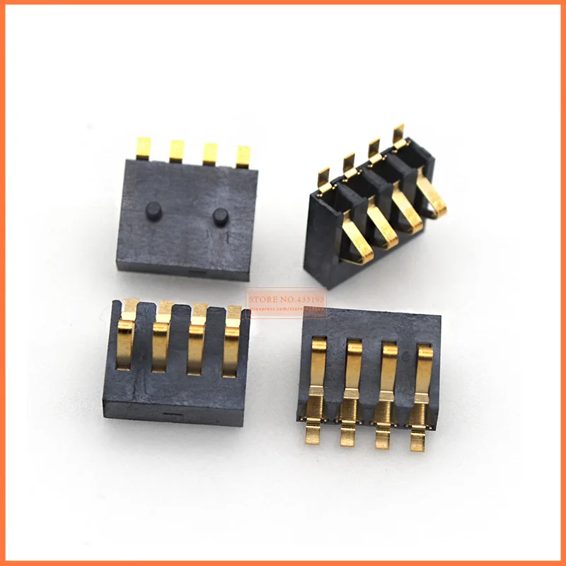 10pcs Original 4pin Battery Connector Inner Battery Clip Contact ...
