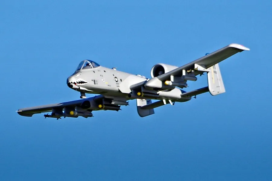 FMS RC Airplane A-10 A10 Thunderbolt II 70mm Twin Ducted Fan EDF Jet ...