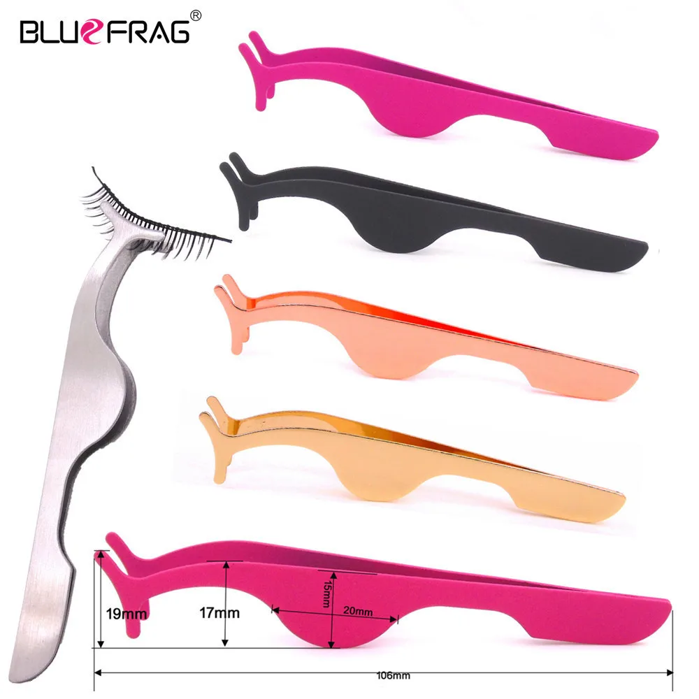 Pro Eyelash Curler False Eyelash Tweezers Fake Eye Lash Eyelash ...