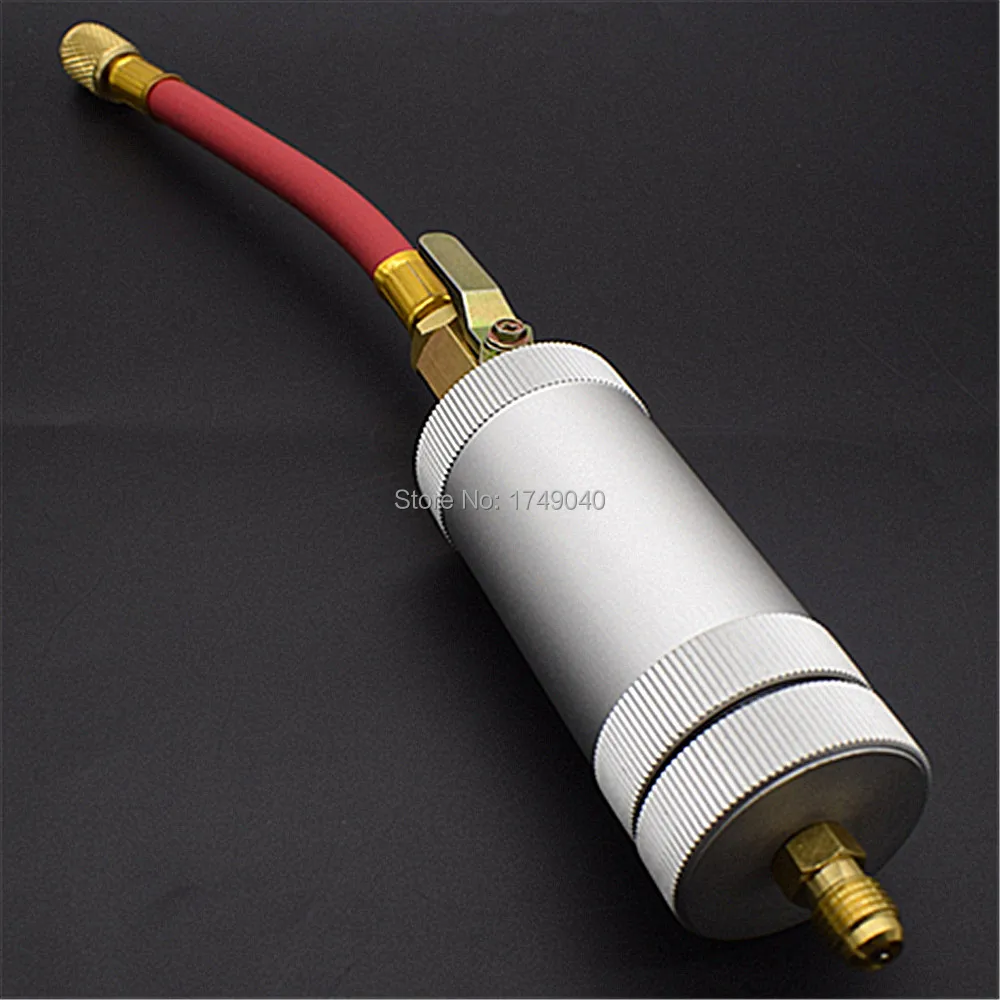 Aupoko R134A A/C Refrigerant Injecting Tool R134A R12 R22 Oil and Dye ...