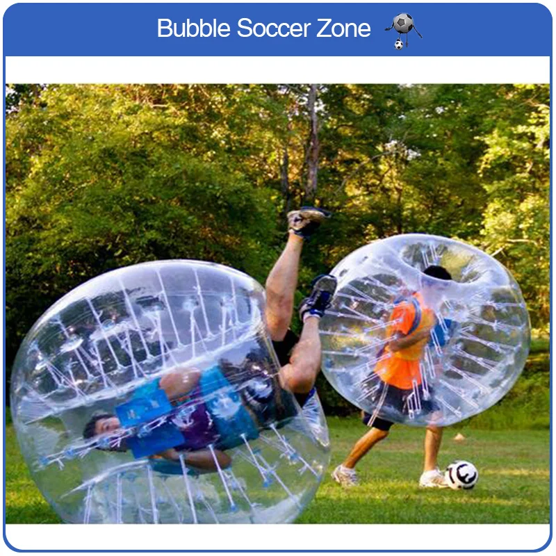 Free Shipping 1.5m Inflatable Loopy Football Bumper Ball Bubble Soccer ...