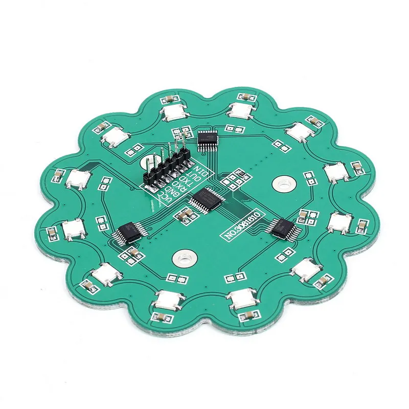 Monday Kids Capacitive Touch Button RGB Full Color LED Flow Lamp Module ...