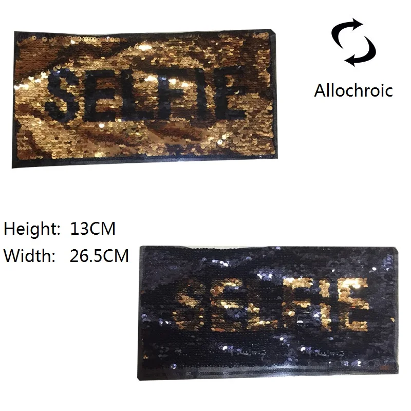 1pcs Reversible Change Sequins Patches For Clothes Kids Boy Girl T ...