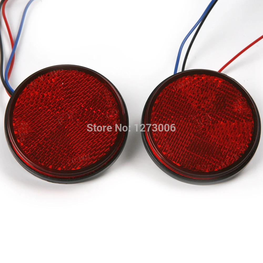 Hot Sale 1 Pair Lights Motorcycle Motobick's Tail 24pcs Red LED Brake ...