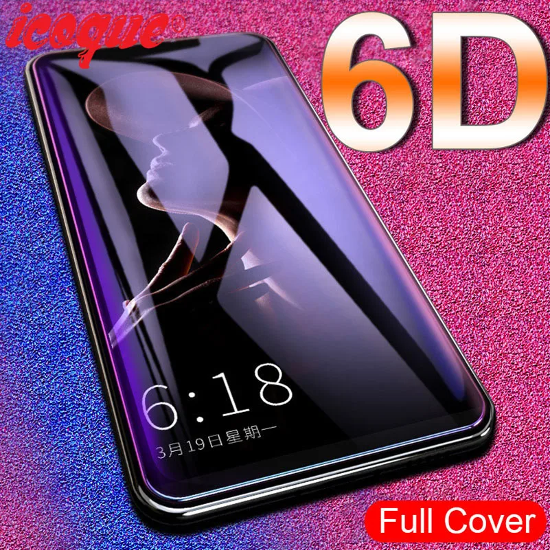 6D Tempered Glass for OPPO Realme 9 Pro Plus 8 5G 7 6 9i 8i 5 Realmi GT ...