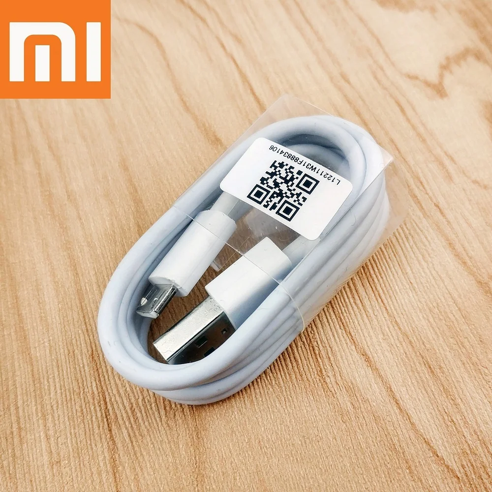 Original Xiaomi Mi Micro usb 2A charger cable Redmi note 4 5 6 pro 4x ...
