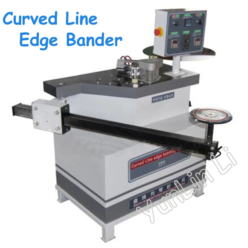 Curved Line Edge Banding Machine Manual Swing Arm Edger Woodworking ...