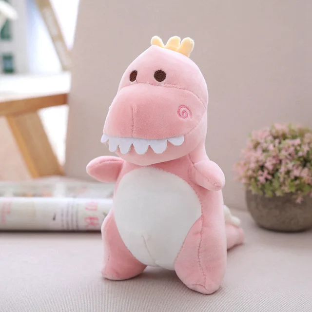 1pc 22cm Cute Soft Dinosaur Plush Toys Kawaii Stuffed Animals Down ...