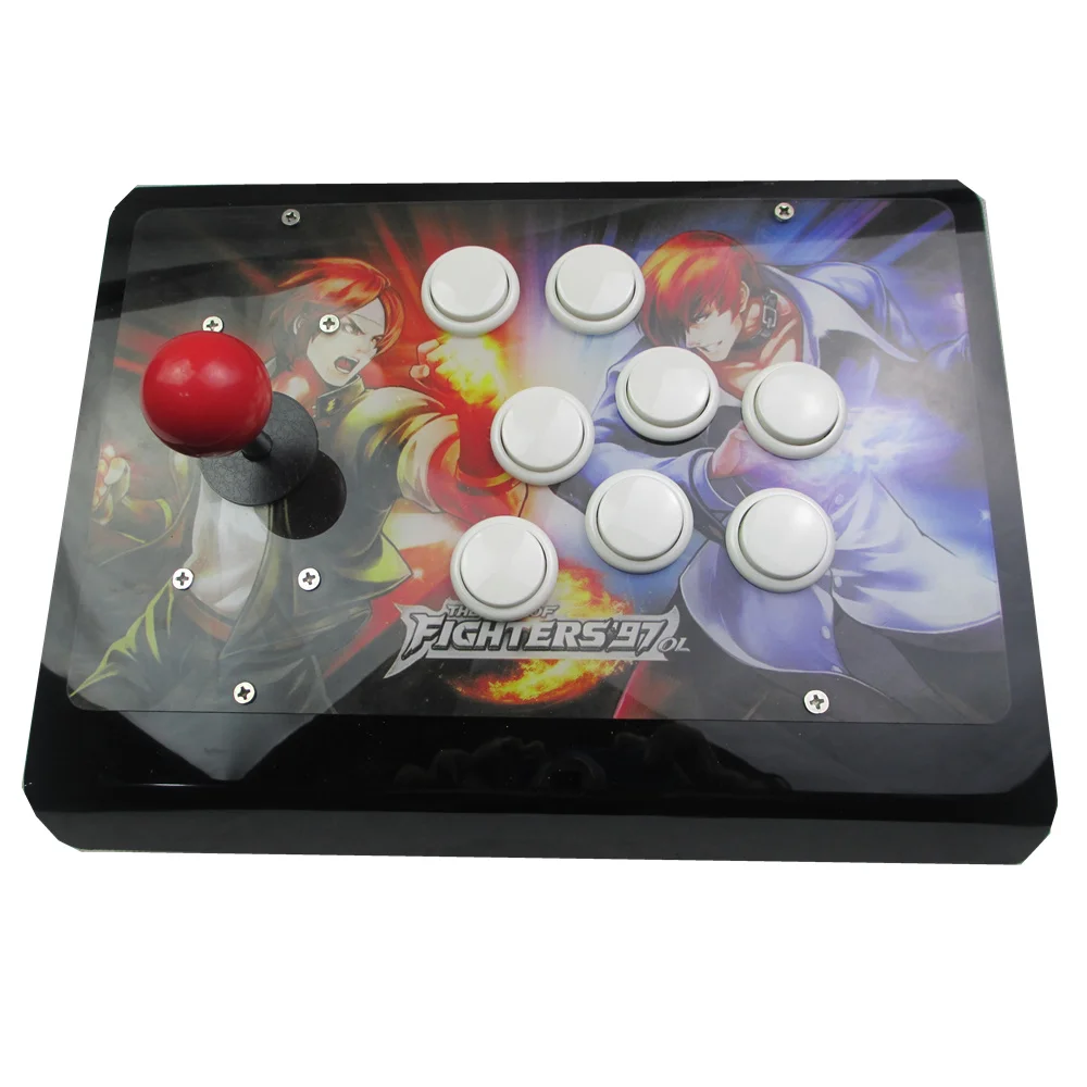 Acrylic Wired USB Arcade Joystick Fighting Stick Gaming Controller ...