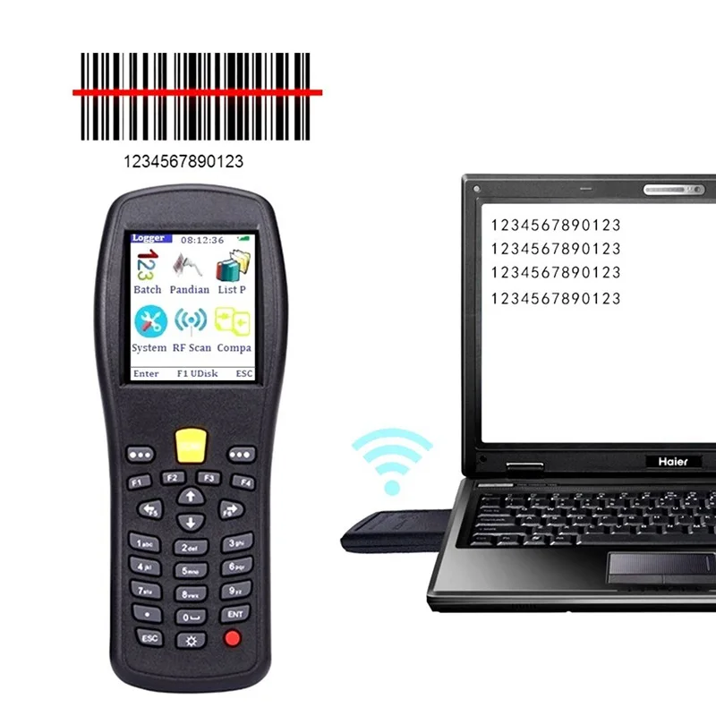 סורקים - Techlogic X3 Wireless Barcode Scanner Handheld Terminal PDA ...