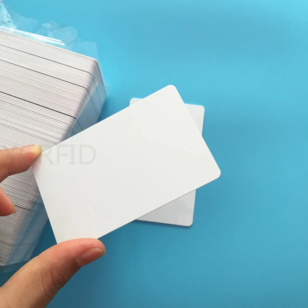 50pcs Inkjet Plastic Printable With S50 Chip For Mf One 1k Rfid Card ...