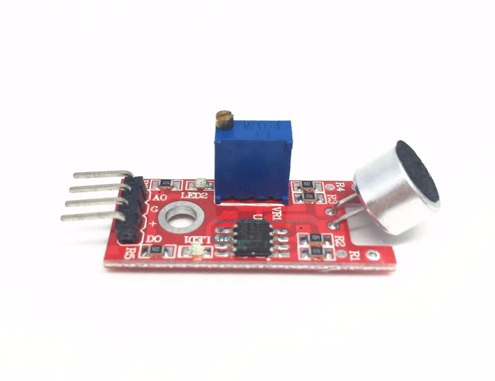Free Shipping 100pcs Ky 037 High Sensitivity Sound Microphone Sensor Detection Module For Avr
