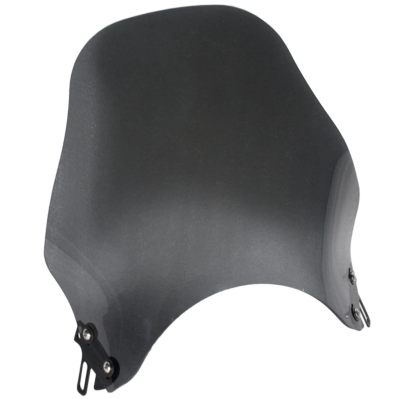 Motorcycle Round Headlight Windshield Windscreen For Honda Kawasaki ...