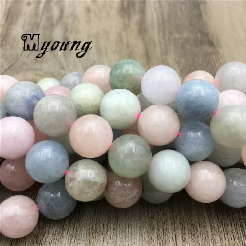Natural Morgan Gem Stone Beads For Diy Jewelry Making,morgan's Stone ...