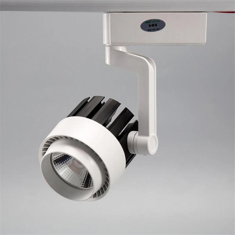 10pieces 15W COB LED Track Light Bulb rail spot light 85 265 Volt LED ...