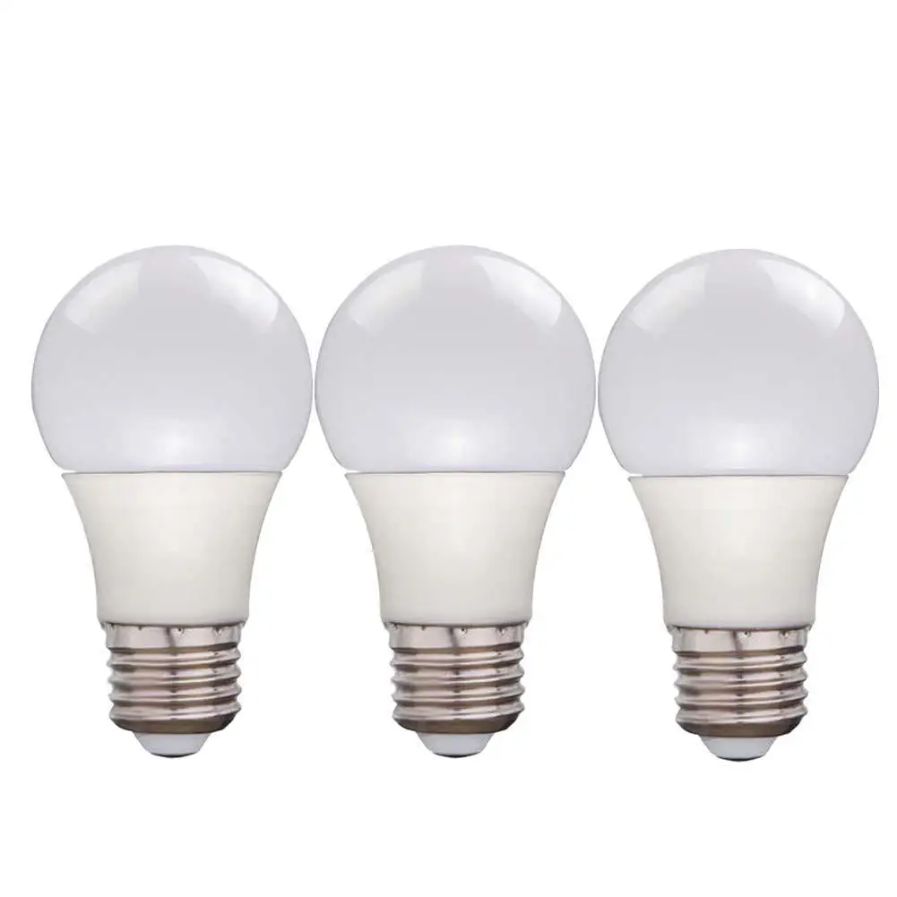3 pcs E27 Energy Saving LED Bulb Light Lamp 5W Warm White Light Eco ...