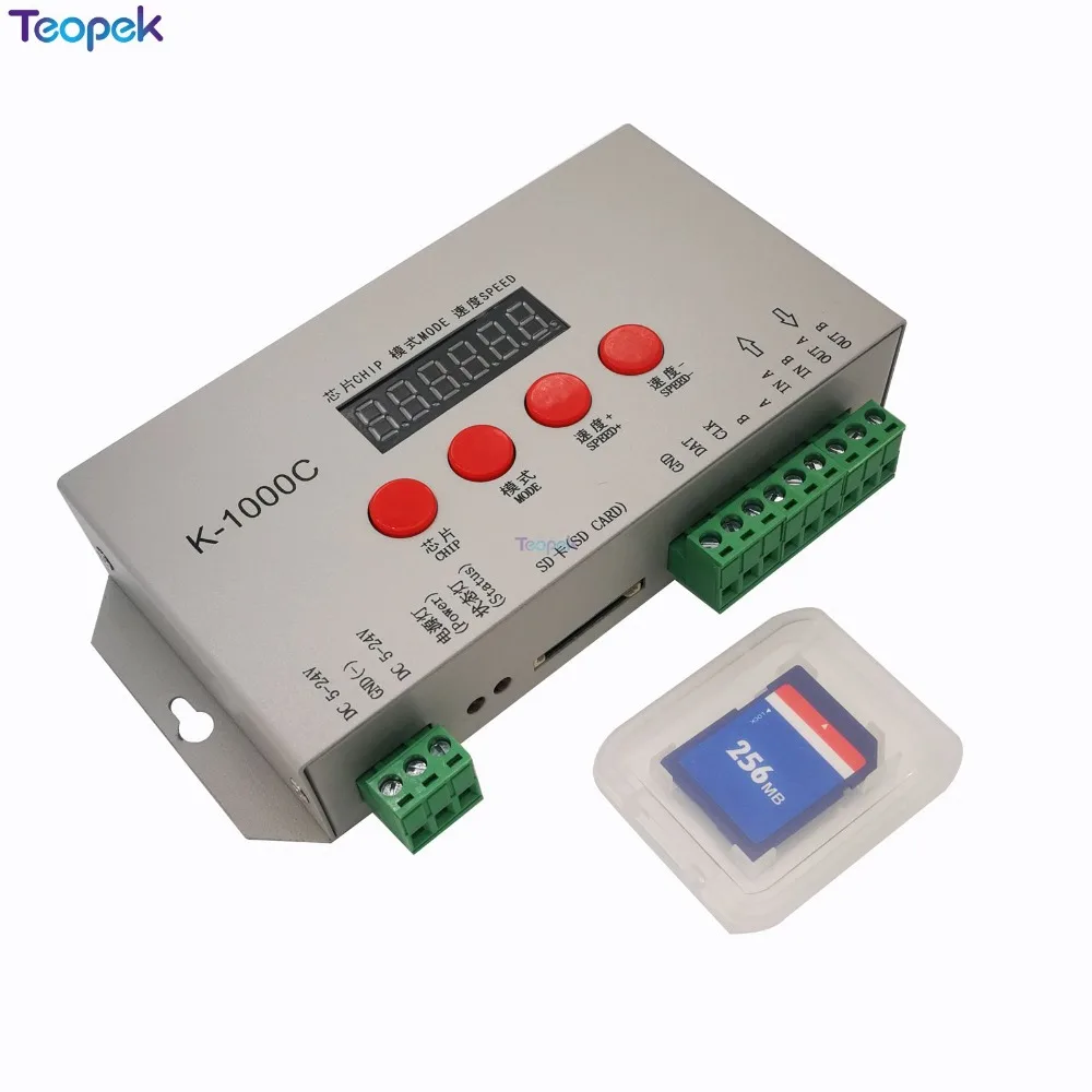 K 1000C LED Pixels Program Controller (T 1000S Updated) DC5V 24V For ...
