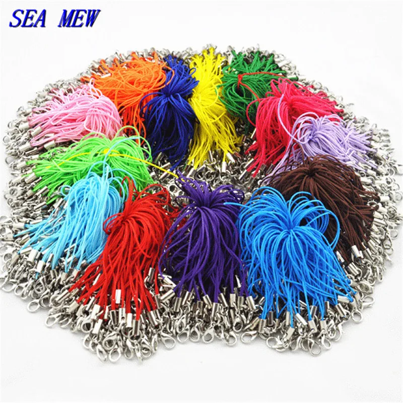SEA MEW 100 ชิ้นเชือกกุ้งก้ามกราม Clasps DIY แขวนเชือกโทรศัพท์มือถือ ...