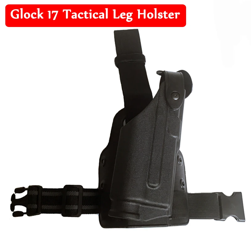 Glock militar acessórios perna coldre tático caça engrenagem glock arma ...