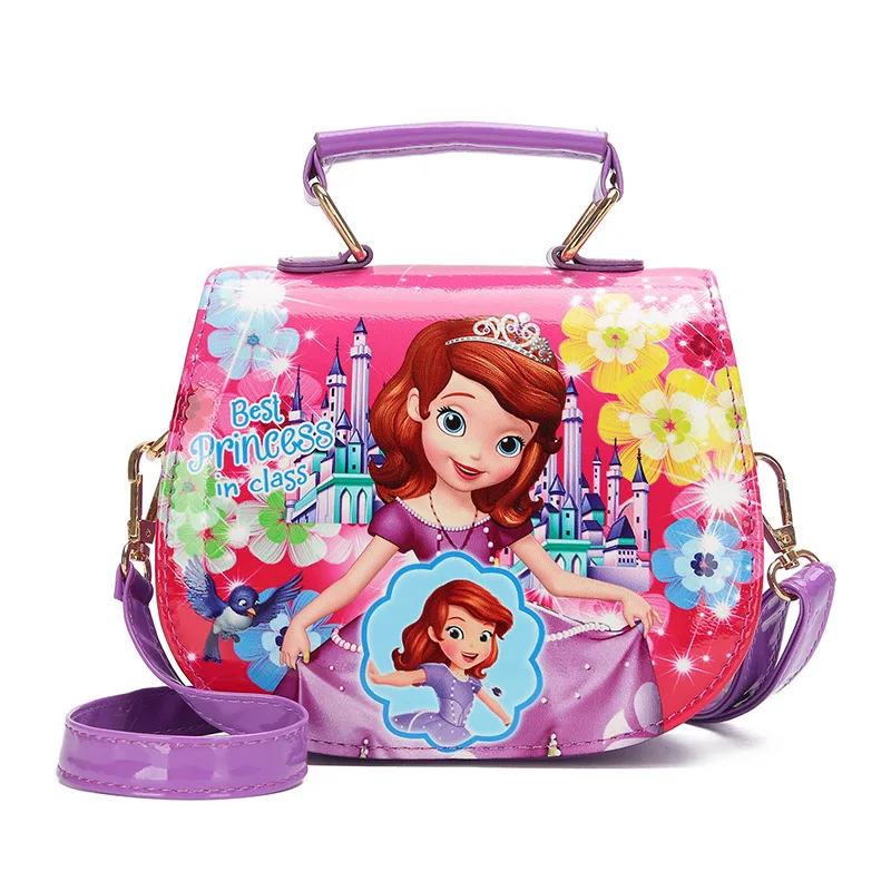 Children Girls Sofia Bags Handbag Girls Kids Cartoon Handbags Children ...