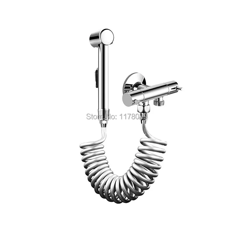 Wall mounted multi function rinse spray gun,Toilet bidet tap spray gun ...