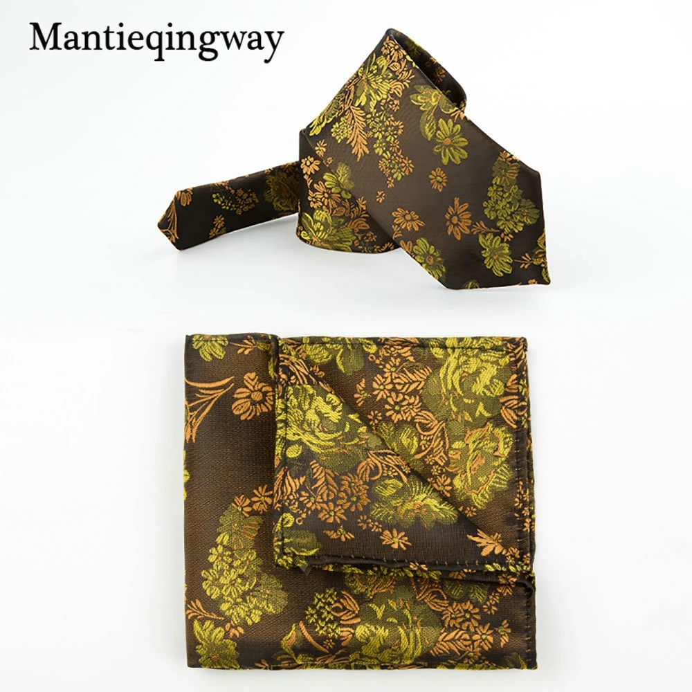 Conjunto de corbatas florales para hombre de negocios para boda, cuello ...