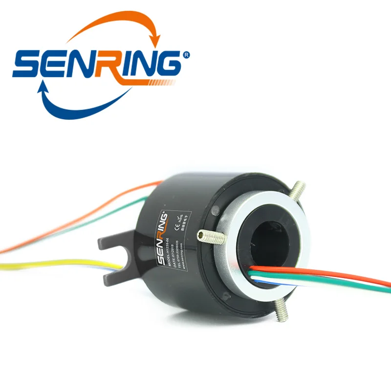Electric Slip Ring H1235 for 6/12 Circuits 5A Through Hole Sliprings ...