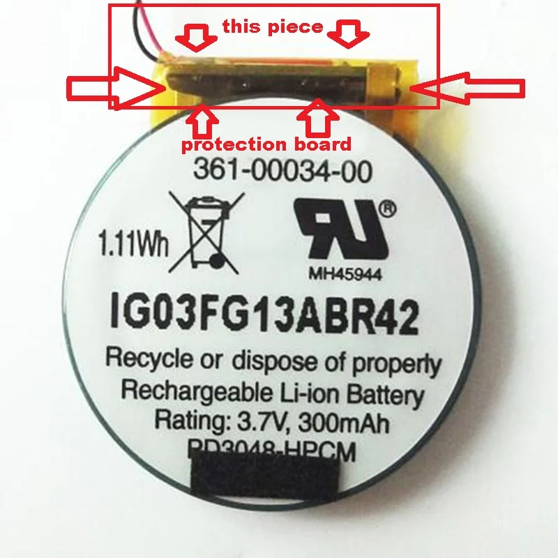 Easylander Route Jd Pd3048 3.7v 300mah Rechargeable Battery Protection ...