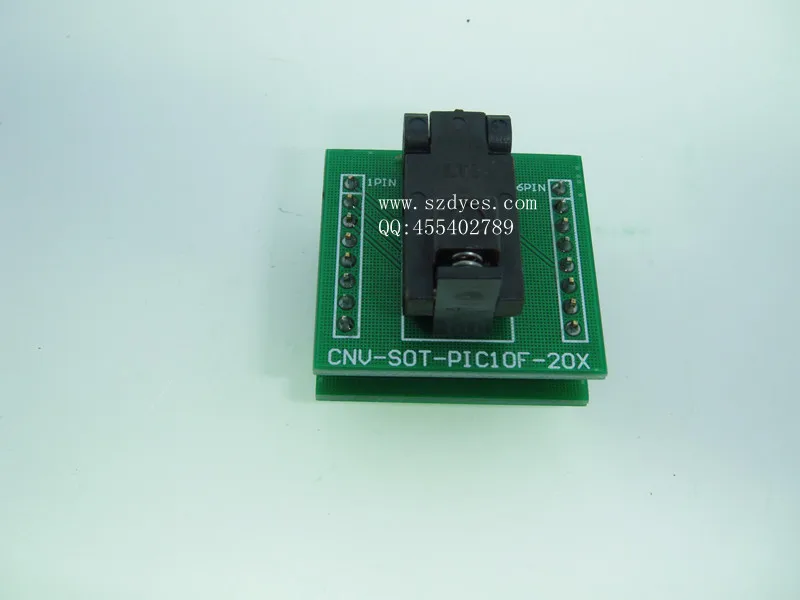 SOT23 IC test seat SOT23 6 SOT23 5 seat imported programming with an ...