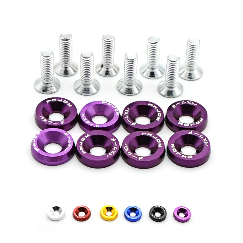 aluminum-fender-washers-kit-1set-8pcs-washers-and-bolt-fs-jdm-03-nuts