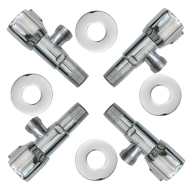 Triangle valve ceramic plate angle valve multi layer copper angle valve ...