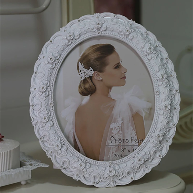 6 Inch 7 Inch 10 Inch Euclidean Retro Elliptical Wedding Photo Frame ...