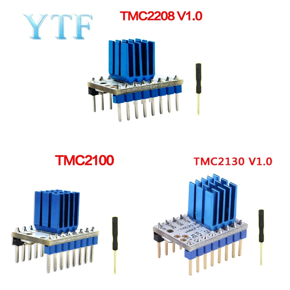TMC2130 TMC2208 V1.0 TMC2100 V1.3 Stepper Motor StepStick Mute Driver ...